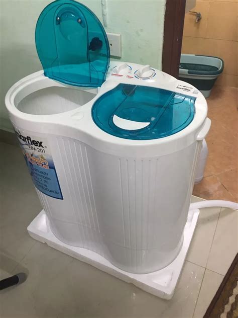 รีวิวเครื่องซักผ้า 2 ถัง เด็กหอ2025 เลือกยี่ห้อไหนดี ซักสะอาด