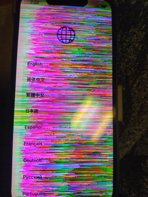Iphone 13 Issue ‘flickering Display To Rainbow Screen Of Death