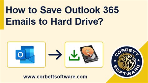 Save Outlook 365 Emails To Hard Drive Best Techniques