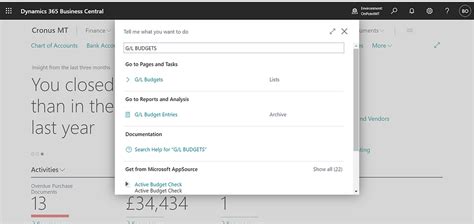 How To Create General Ledger Budgets On Point Resources