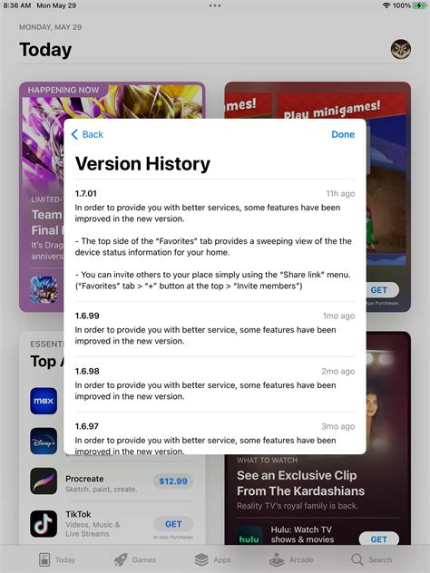 smartthings ios app update 1 7 01 may 28 2023 ios smartthings