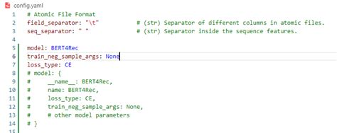 [🐛bug] valueerror train neg sample args [none] should be none when the loss type is ce · issue