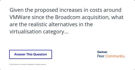 Given The Proposed Increases In Costs Around Vmware Since The Broadcom Acquisition What Are The