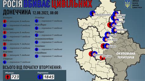 Окупанти за добу вбили 7 мешканців Донеччини Новости Section Ukr Net