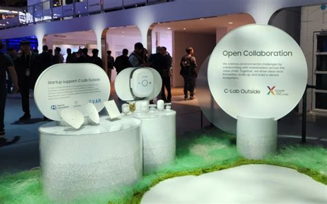 Ces2024 삼성전자 지속가능성관에 소개된 친환경 스타트업 테라클