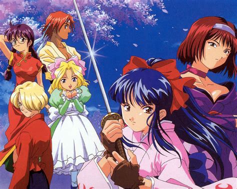 Group Iris Chateaubriand Kanzaki Sumire Katana Kirishima Kanna Kohran Li Sakura Taisen Shinguji