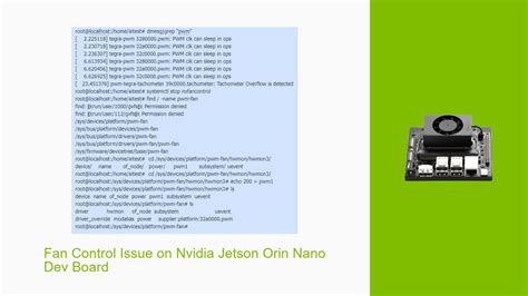 fan control issue on nvidia jetson orin nano dev board help docs for