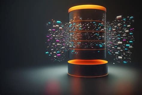 Premium Ai Image Big Data Abstract Concept With Data Clusters Collected By Server Digital