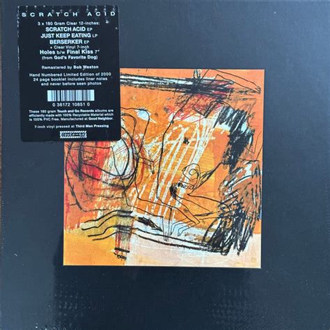 Scratch Acid Scratch Acid Box Set Residency Records