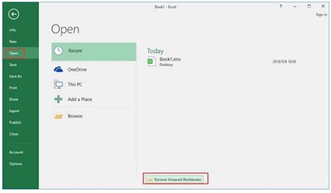 Excel Tmp File Recover