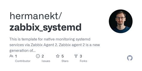 Github Hermanekt Zabbix Systemd This Is Template For Native Monitoring Systemd Services Via