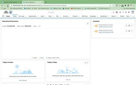 Sfdc Lessons On Linkedin Sfdclesson Quick Tips Sfdclesson