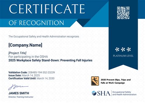 Practical And Professional Osha 30 Certificate Template
