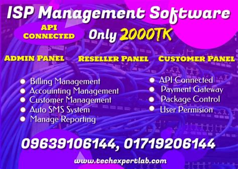 Isp Management System Isp Simple Tech Expert Lab