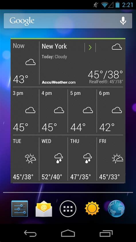 Accuweather Screenshot