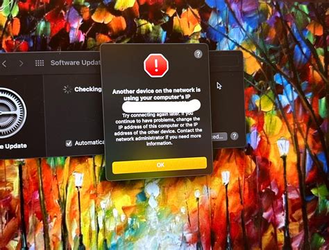 Another Device Is Using The Same Ip Address On My Network And I Dont