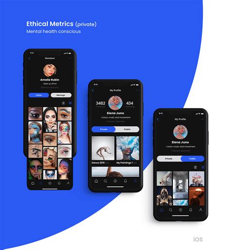 UX UI Case Study Social Media For IOS And Android On Behance