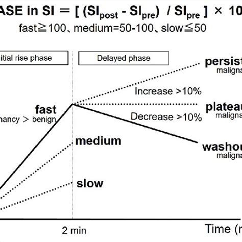 Overview Of The Time Intensity Curve Analysis Download Scientific