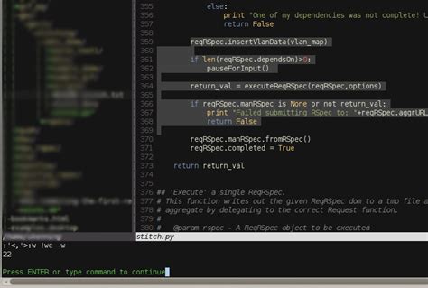Vim Use Selected Text As Input To A Shell Command The Blog Of Benninger