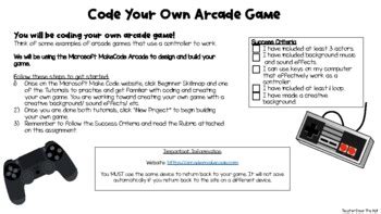 Coding Assignment Grade And Ontario Curriculum RUBRIC Included