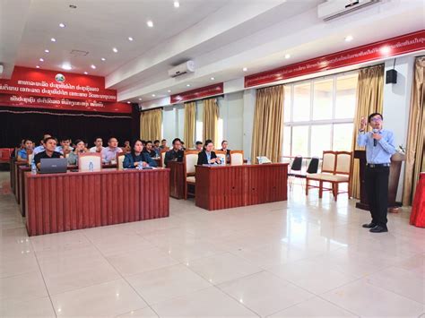 ກອງປະຊຸມເຜີຍແຜ່ນິຕິກຳກ່ຽວກັບວຽກງານການຊຸກຍູ້ການຫັນເປັນລັດຖະບານດິຈິຕອນພາຍໃນກະຊວງ ເຕັກໂນໂລຊີ ແລະ