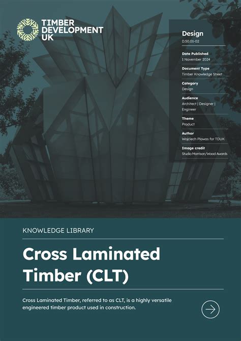 Designing With Cross Laminated Timber Clt Timber Development Uk