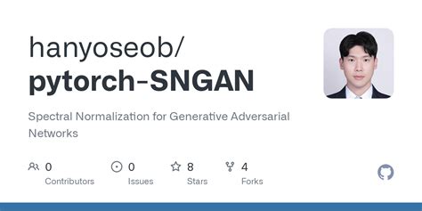 GitHub Hanyoseob Pytorch SNGAN Spectral Normalization For Generative