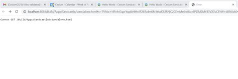 Open In New Window Not Working In Local Built Version Of Sandcastle · Issue 10927 · Cesiumgs