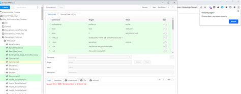 Error No Connection To Browser Tab Bug Reports 👋 Ui Vision Ai