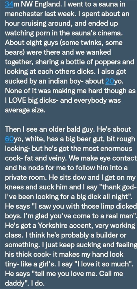 PervConfession On Twitter He Went Cruising And Found A Big Daddy Dick