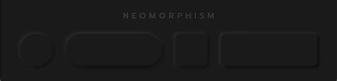블랙 버튼 Neumorphism 디자인 요소 벡터 세트 Ui 웹 디자인 또는 애플리케이션 Ui 디자인을 위한 버튼 및 요소 3차원 형태에 대한 스톡 벡터 아트 및 기타