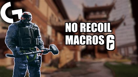 R6 No Recoil Macro Logitech YouTube
