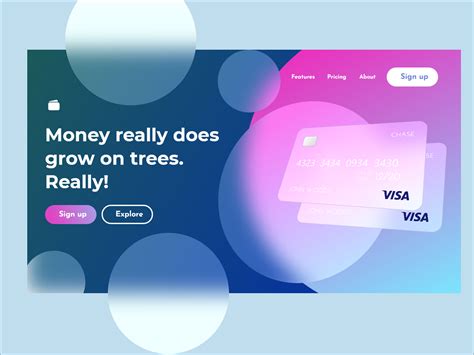 Hero Header Banner Glassmorphism Concept On Behance