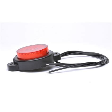 LED Rear End Outline Lamp Red Round 652