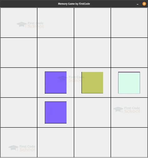Java Memory Game Put Your Mind To The Test First Code School