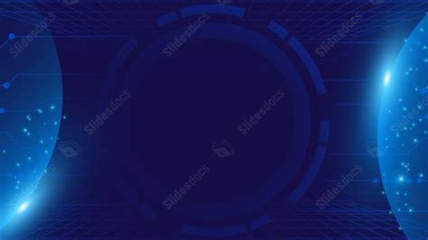 Science And Technology Earth Blue Atmosphere Science And Technology Poster Powerpoint Background