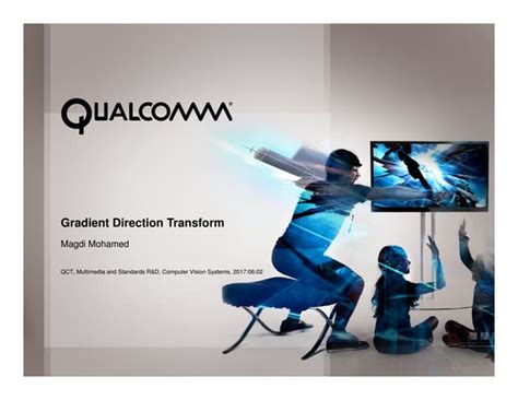 Gradient Direction Transform Ppt