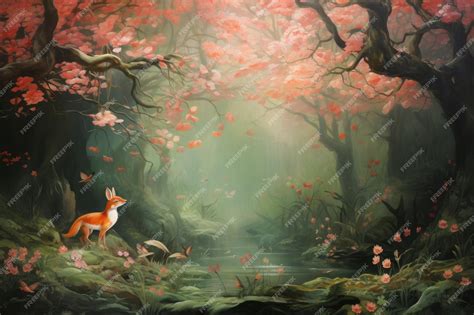 Premium AI Image | Elevate Your Space with Painting Wallpaper in the ...