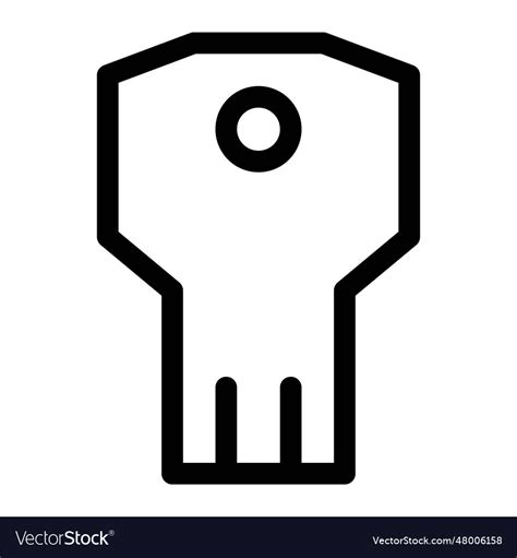 Key Used For Encryption Of Programs Royalty Free Vector