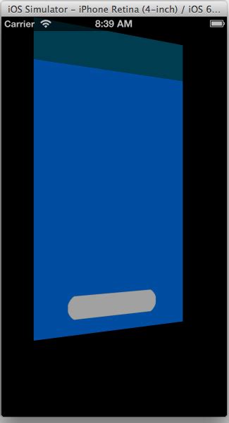 Objective C Uiviewanimation Works In Ios 7 But Gets Clipped And Offset In Ios6 Stack Overflow