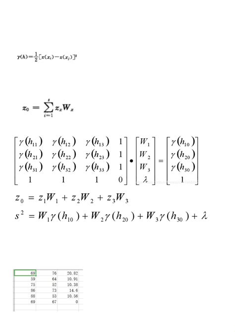 Python普通克里金（kriging）法的实现python克里金插值python克里金插值资源 Csdn文库