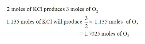 Answered When Heated KClO3 Decomposes Into KCl Bartleby