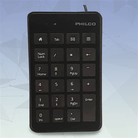 Teclado Numérico Portátil Philco K200p Usb