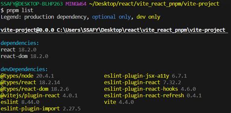 Vite React Eslint Setting