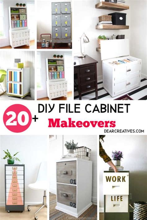 20 Diy File Cabinets That Will Inspire Your Makeovers Filing Cabinet