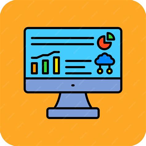 Premium Vector Data Analytics Icon