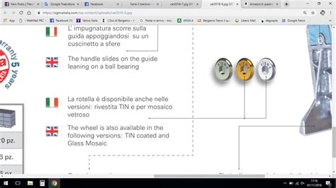 What The Sigma Titanium Cutting Scoring Wheel The Gold Coloured One Is For Cutting Very Tough