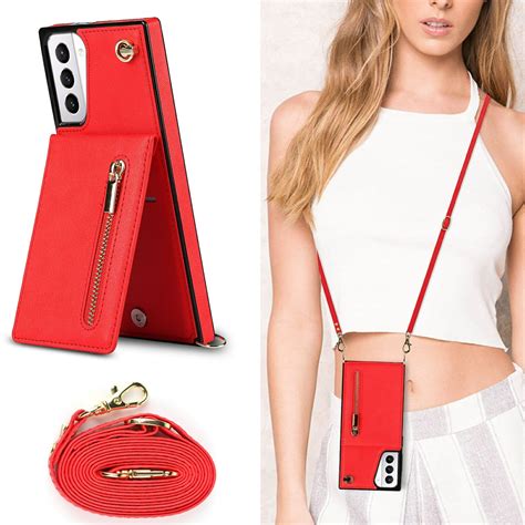 Leather Zipper Wallet Cross Body Case For Samsung Galaxy S And Note Series The Armour Case