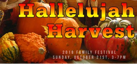 2018 Hallelujah Harvest Belington First Church Of The Nazarene