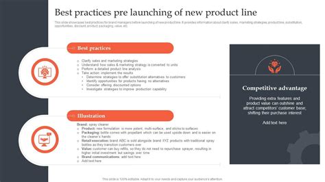 Product Line Extension Strategies Best Practices Pre Launching Of New